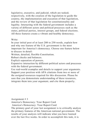 Assignment #1Voting and Voter TurnoutVoting and Voter Turnout.docx