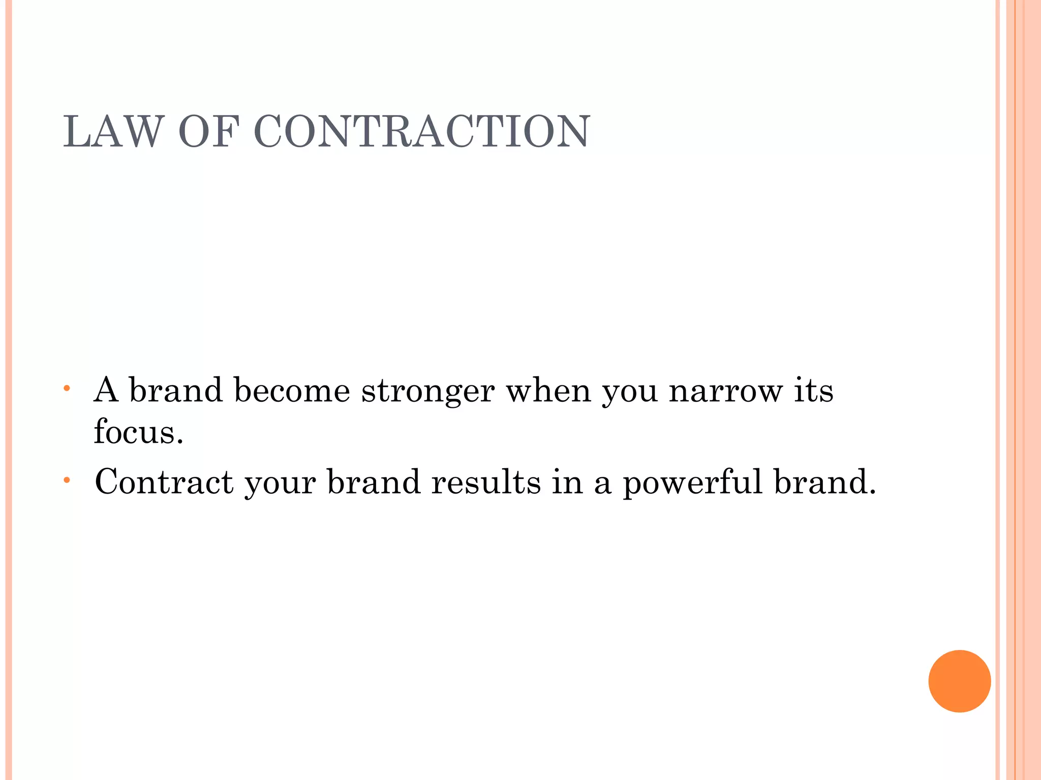 law of contraction | PPT