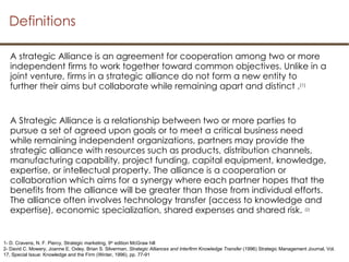 Strategic Alliances | PPT