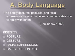 body language | PPTX
