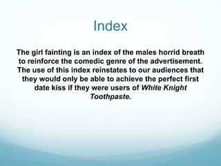 KCB101 Assignment 2 - Storyboard | PPTX | Comedy | Genres