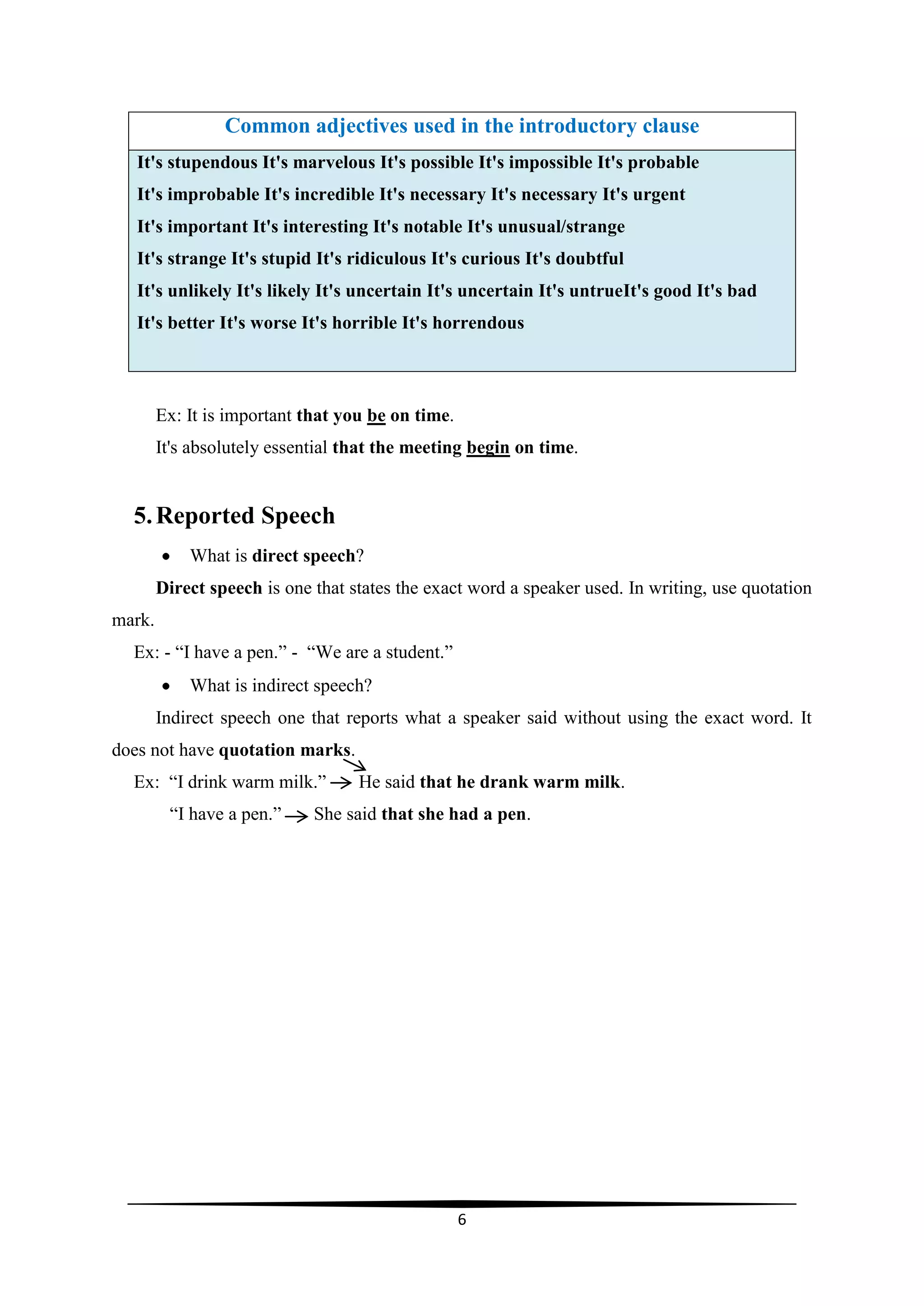 Noun Clause | PDF