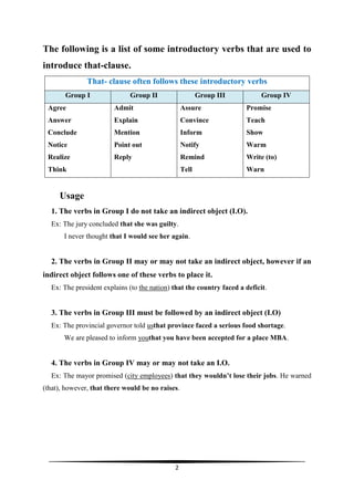 Noun Clause | DOCX