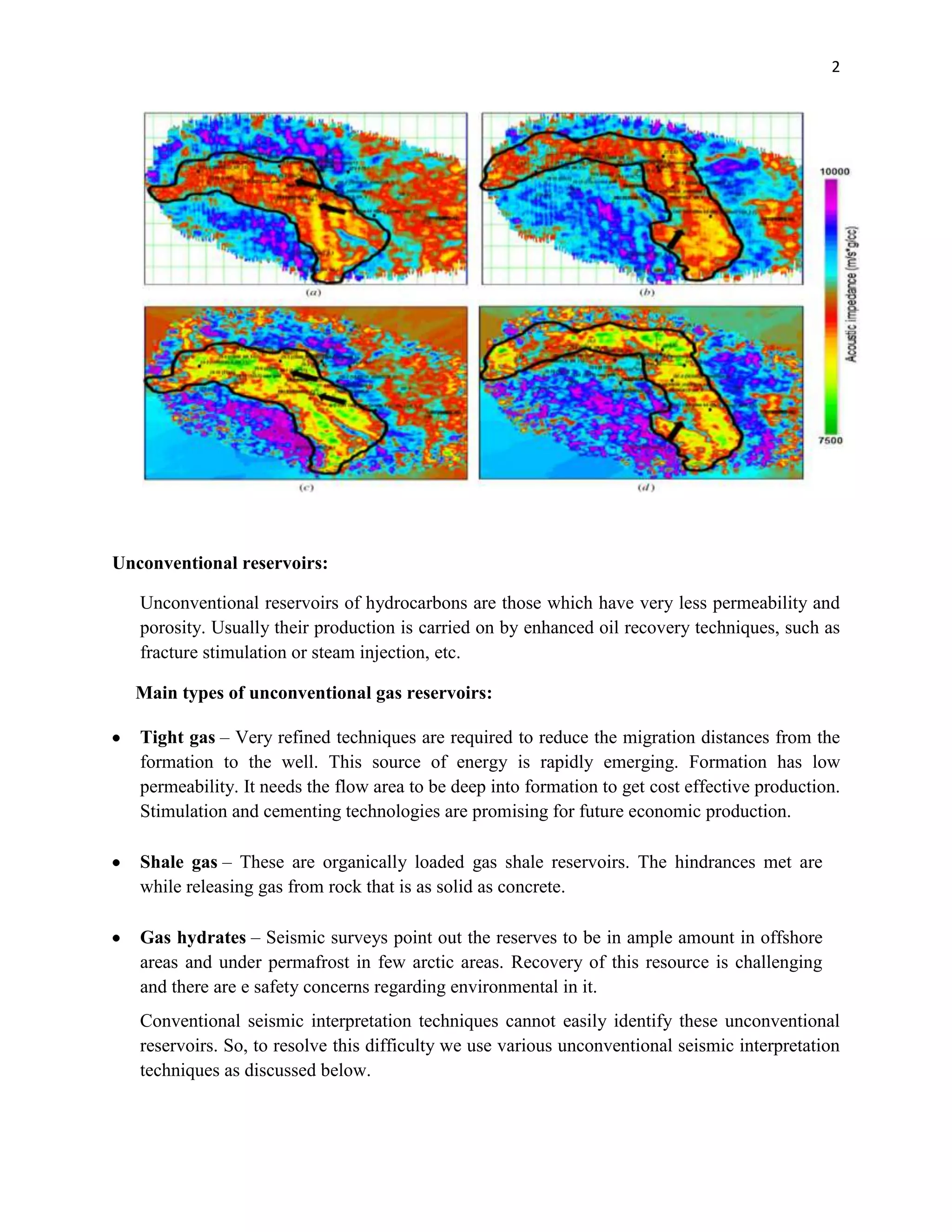 Quantitative and Qualitative Seismic Interpretation of Seismic Data | DOCX