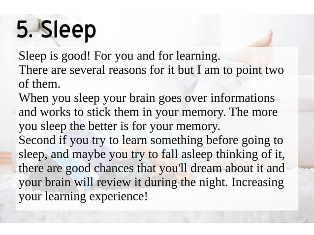 5 principles for better learning | PPT