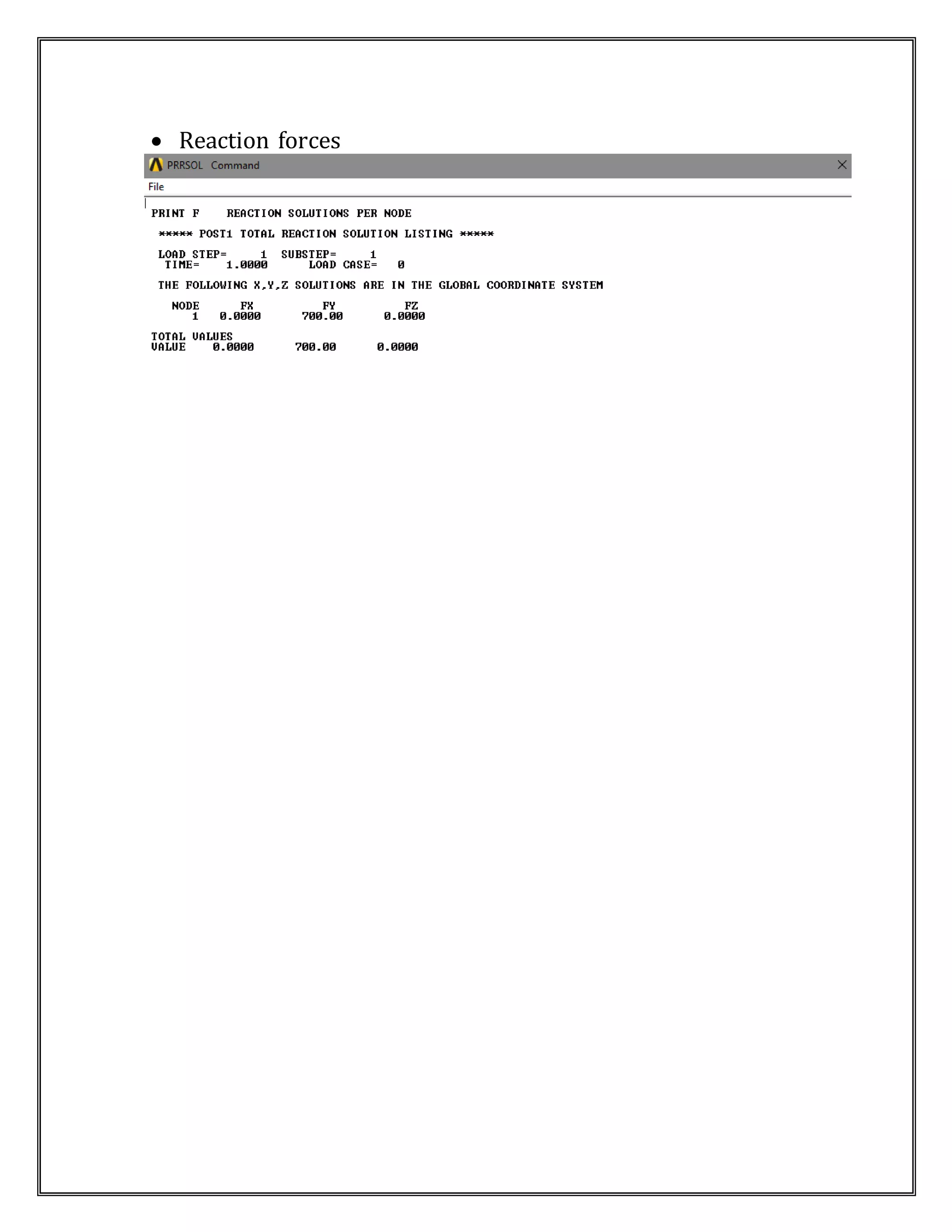 How to use Ansys work bench? Example solved | DOCX