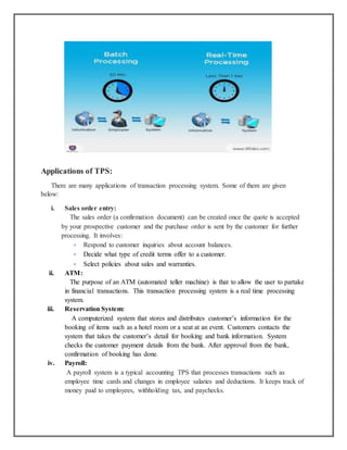 Transaction Processing System | DOCX