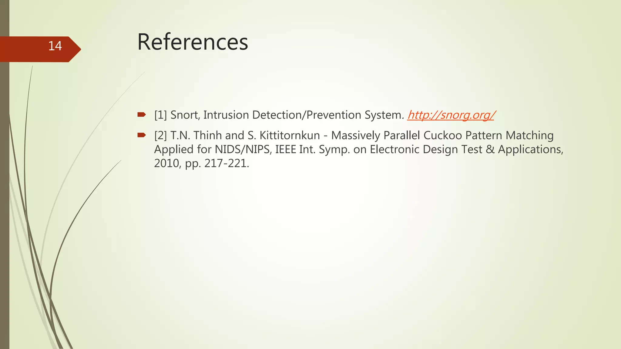 A Fpga Based Deep Packet Inspection Engine For Network Intrusion