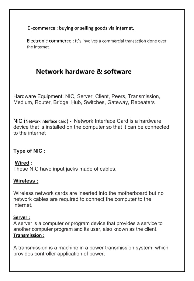 Introduction to computer Networks | PDF