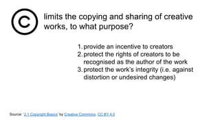 Copyright Law: the basics | PPTX