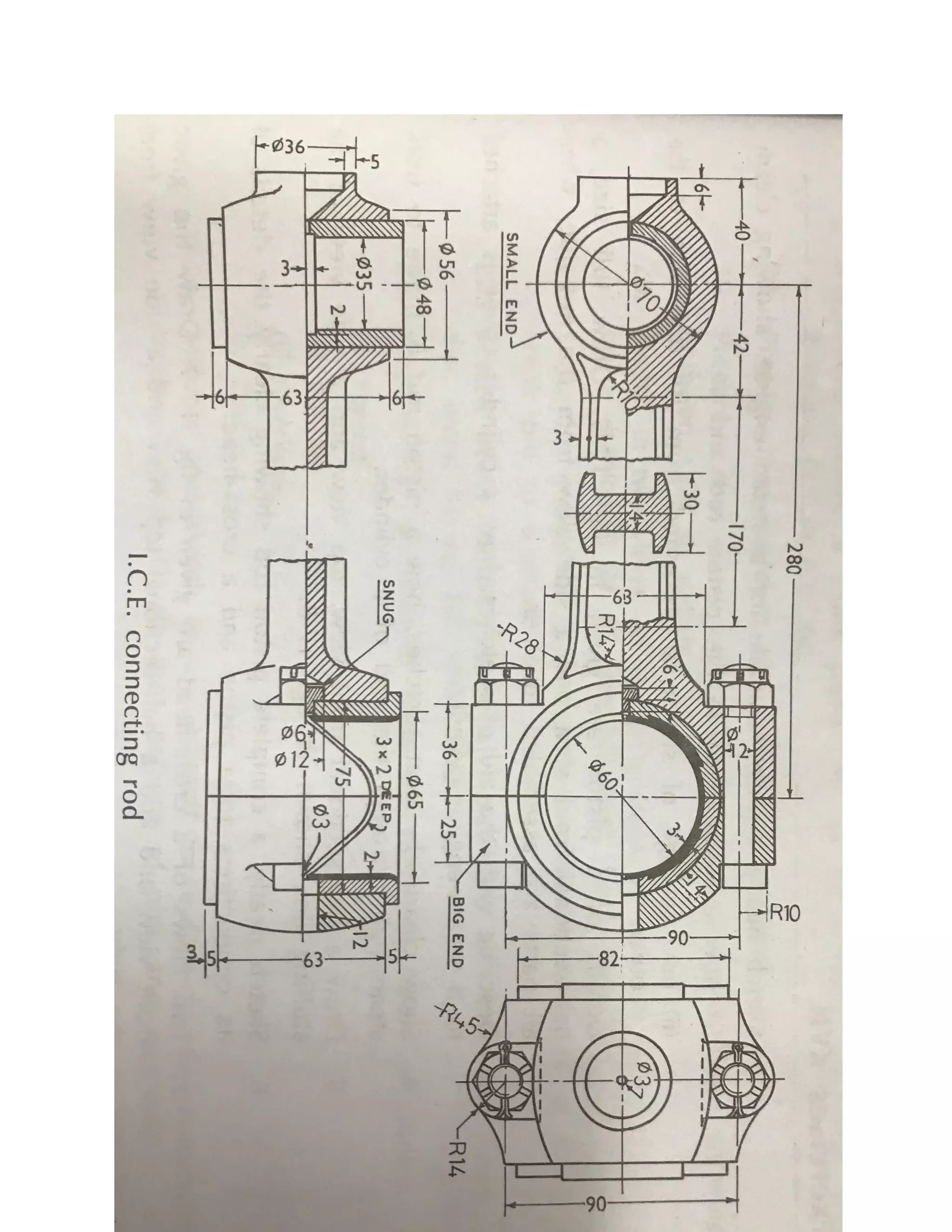 Assignment 2. Detail part drawing connecting rod ic engine.pdf