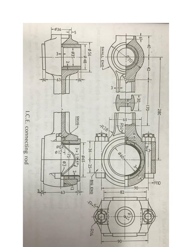 Assignment 2. Detail part drawing connecting rod ic engine.pdf