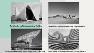 zaha hadid about and information history | PPTX