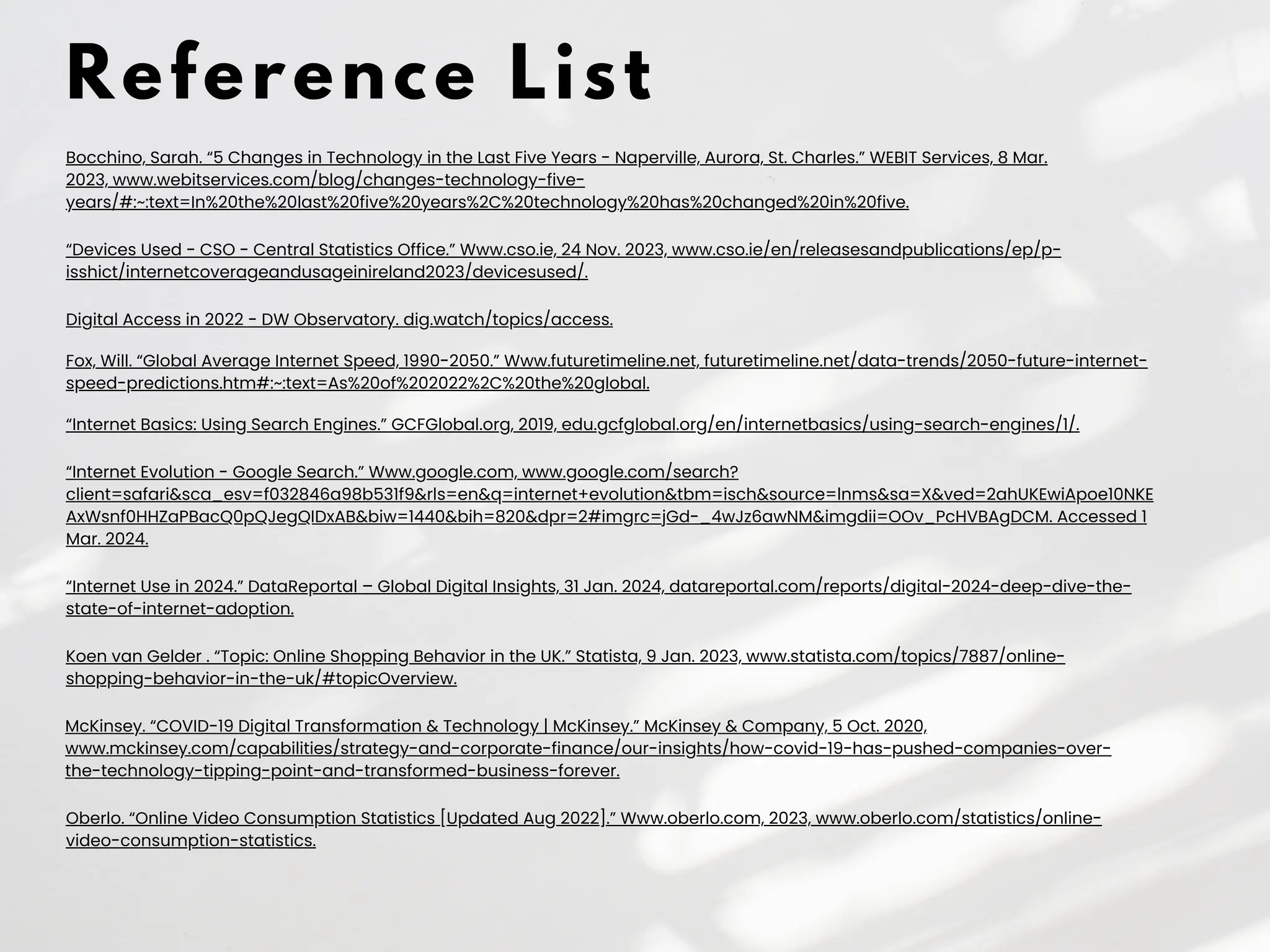 The evolution of the internet since the 1960s until now | PDF