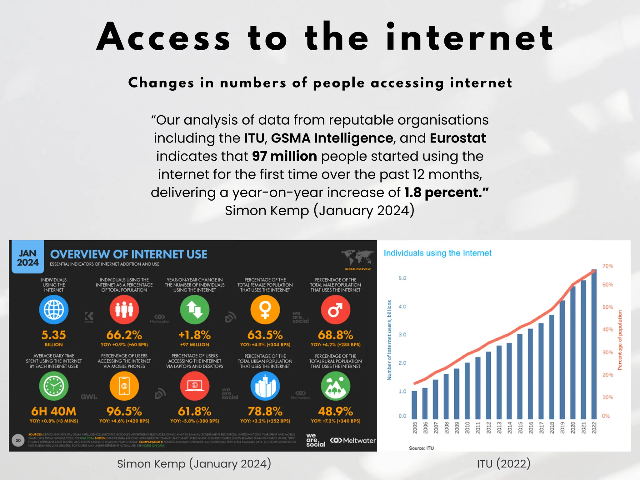 The evolution of the internet since the 1960s until now | PDF