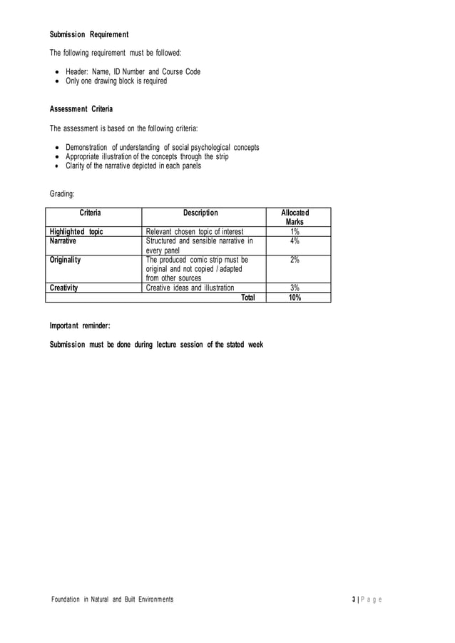 Assignment 2 Comic Strip Pdf 5651