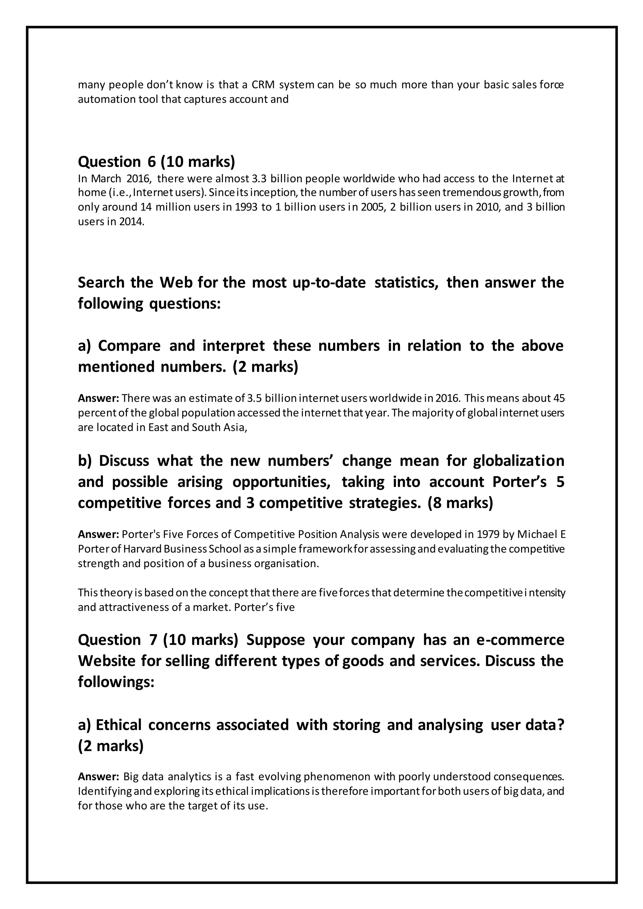 Assignment 2 mis - doha 2018 | DOCX