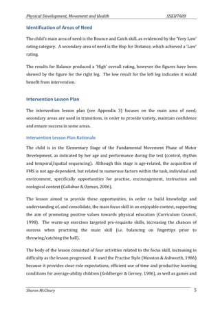Stay in Step FMS Assessment Report | PDF