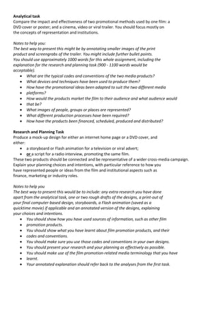 Assignment 2 student brief | PDF