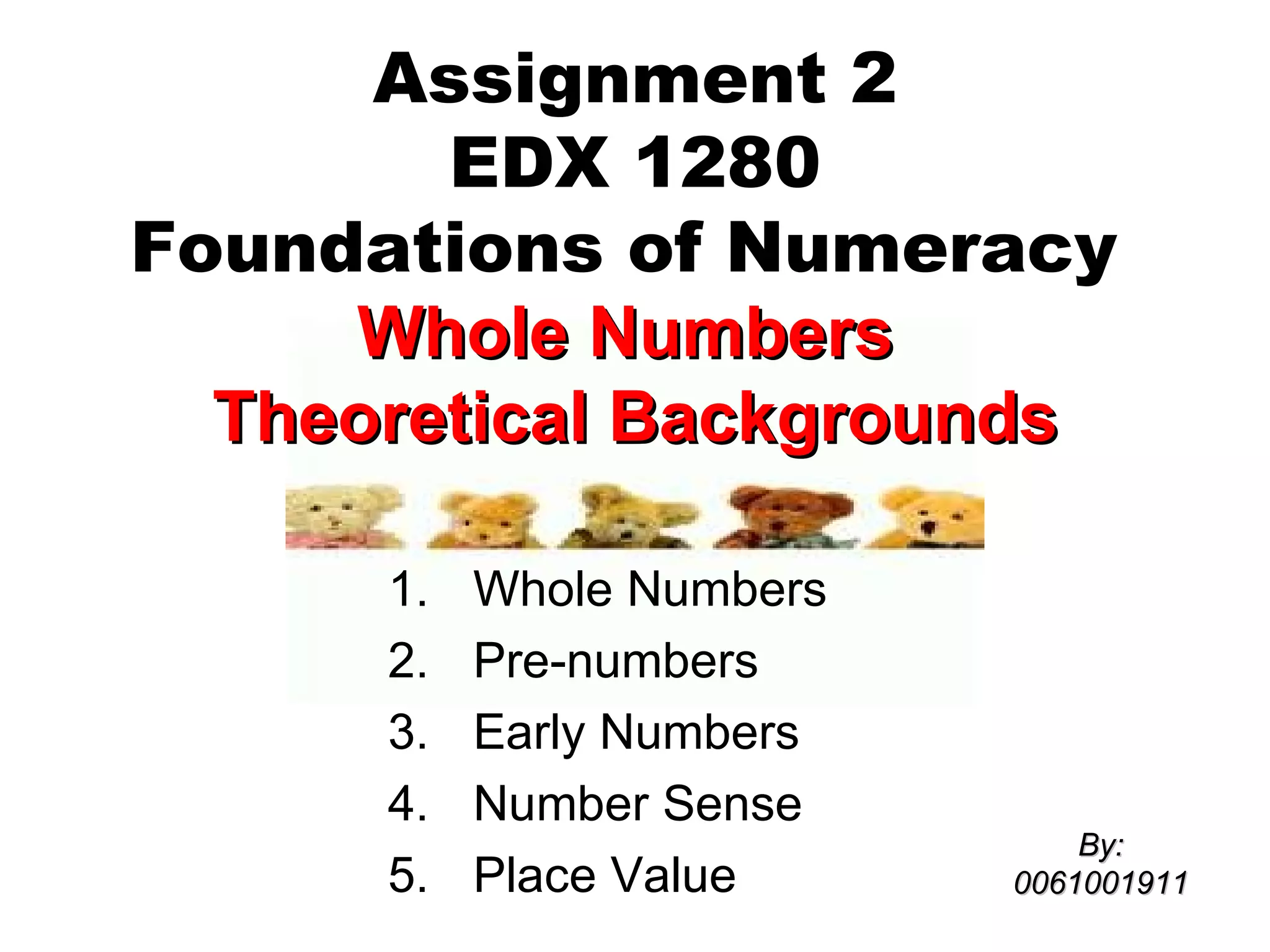 Assignment 2 theoretical | PPT