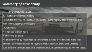 Assignment - Analysis huge success of Toyota case.pptx