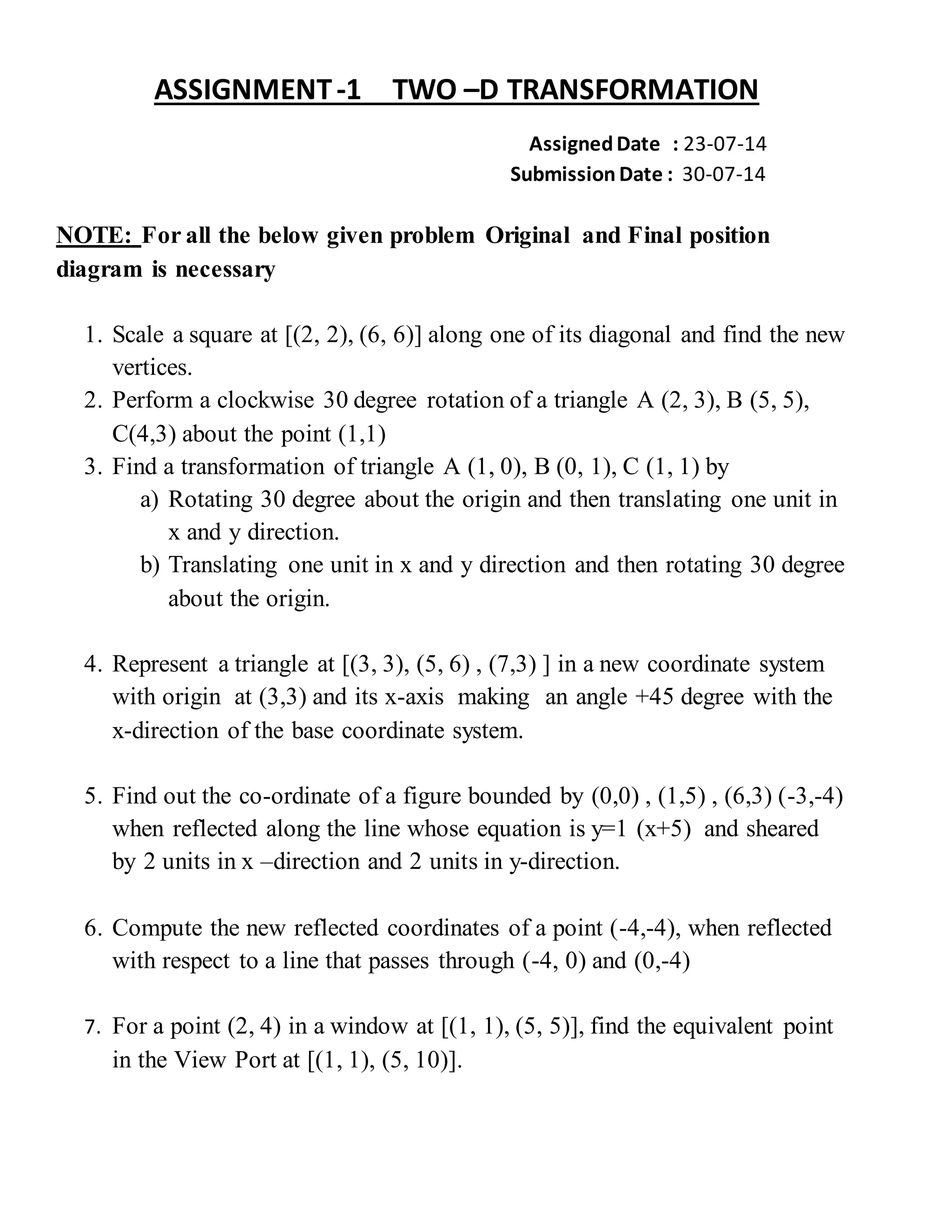 Assignment 2 unit | PDF