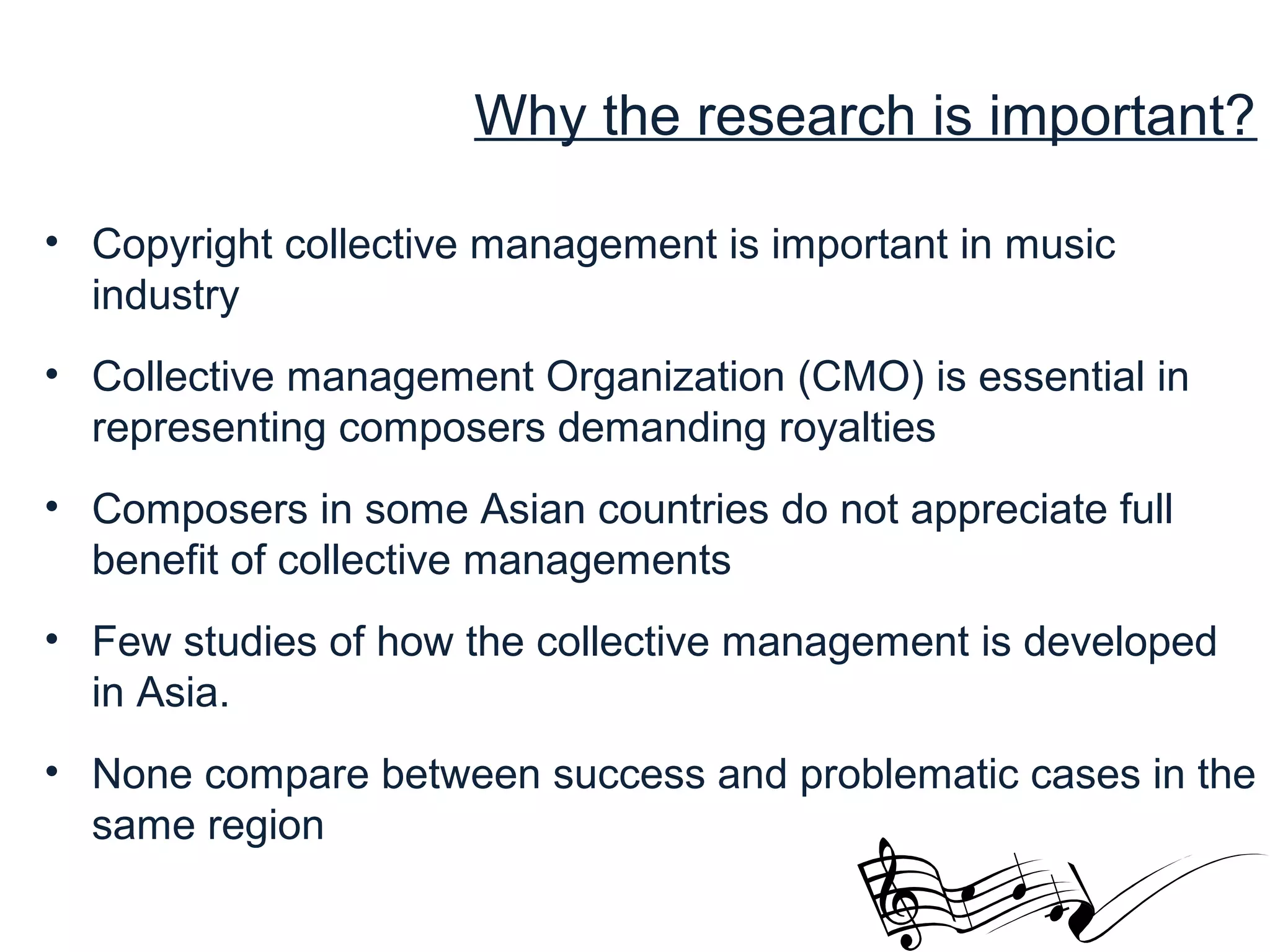 Implementing Copyright Collective Management: Malaysia and Thailand ...