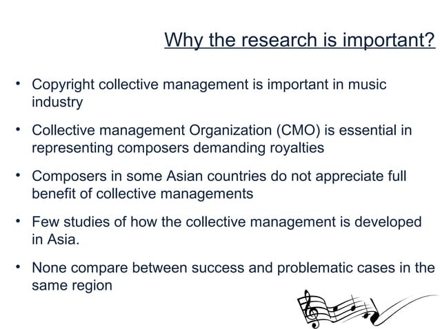 Implementing Copyright Collective Management: Malaysia and Thailand ...
