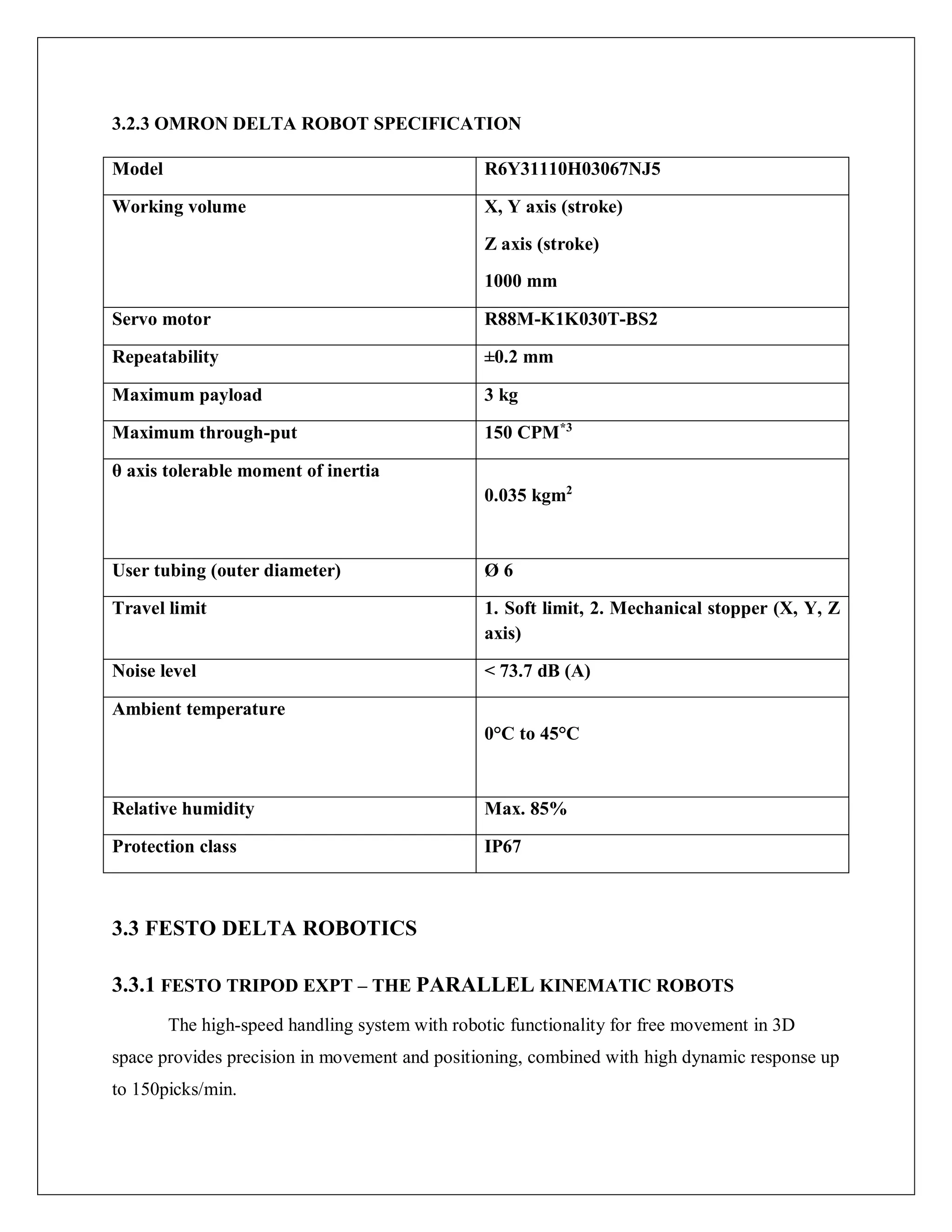 Delta Robot | PDF
