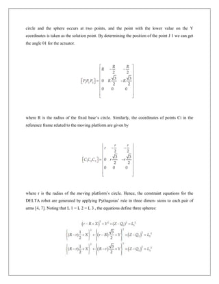 Delta Robot | PDF