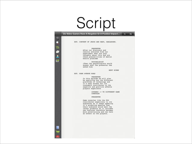Assignment 26 script | PPT