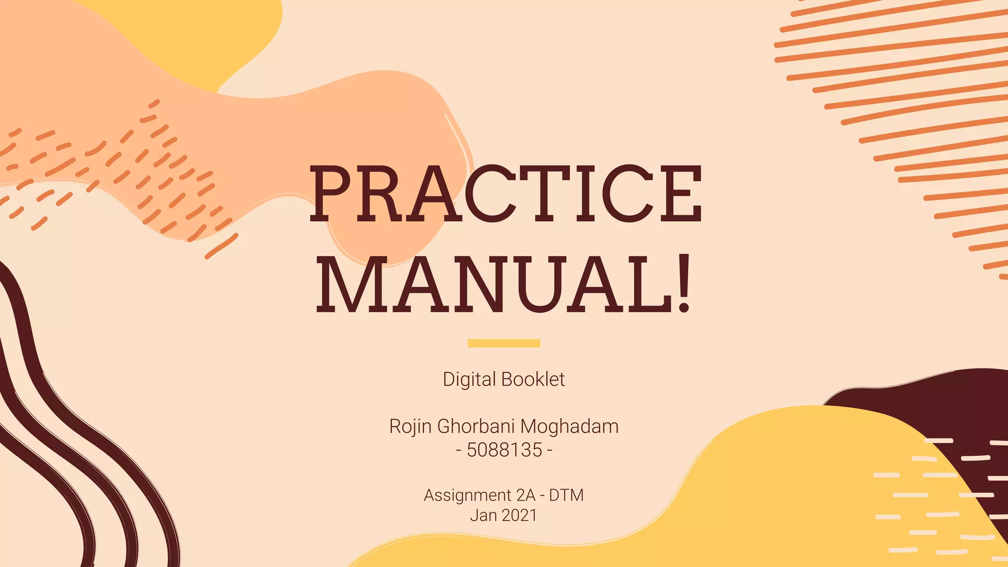 Design Practive Manual | PPT