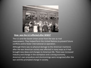 WWII US, AUSTRALIAN, JAPANESE AND GERMAN INVOLVEMENT | PPTX