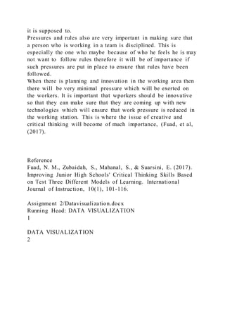 Assignment 2 assignementone1.docxdata and compound visualizati | DOCX | Information Services ...