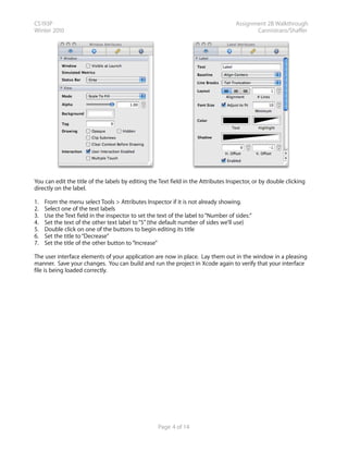 Assignment2 B Walkthrough | PDF | Operating Systems | Computer Software and Applications