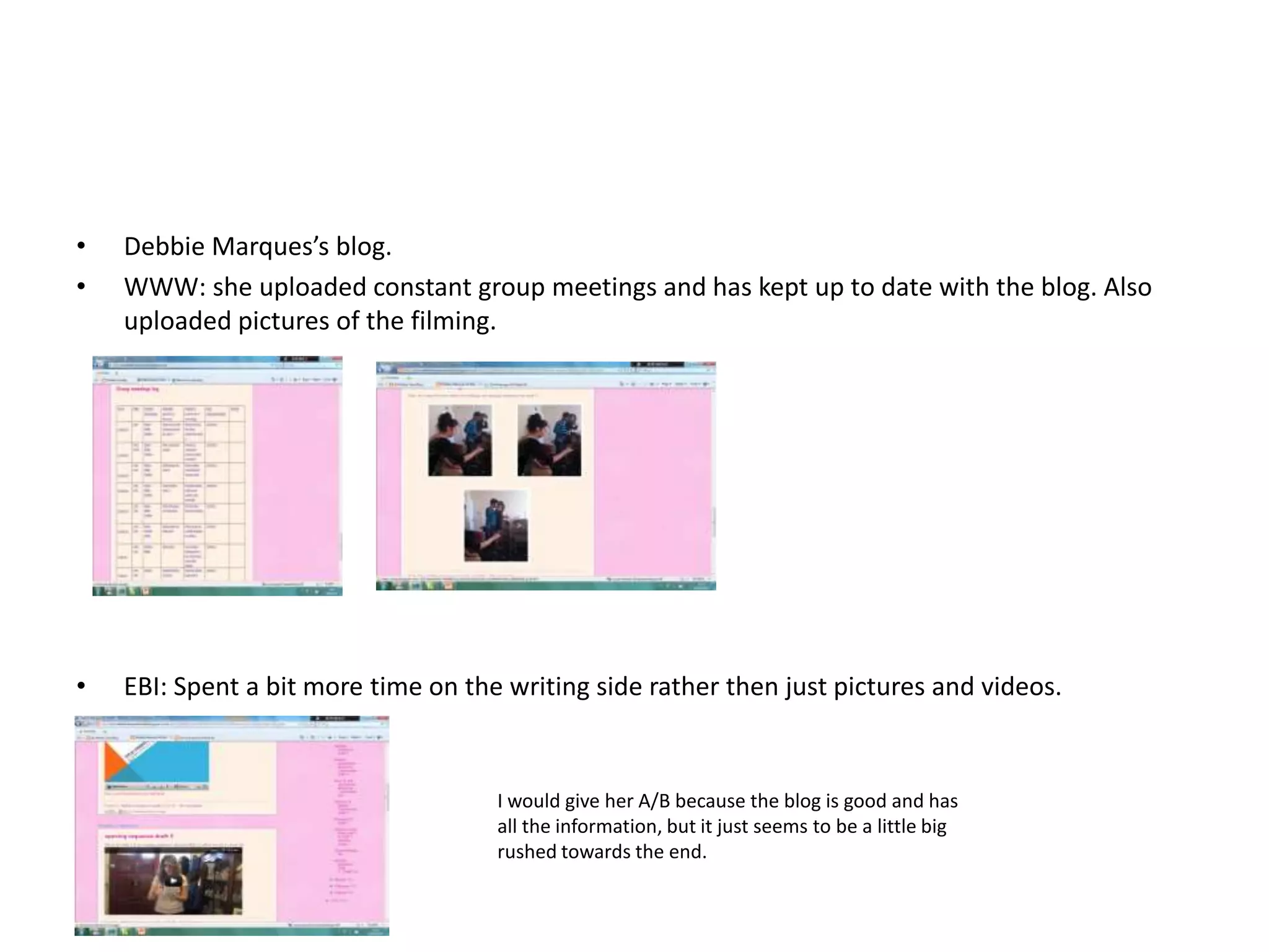 Assignment 2 blog analysis | PPTX