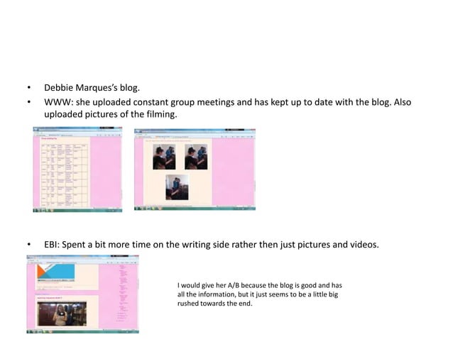 Assignment 2 blog analysis | PPTX