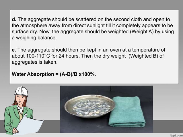 ASTM STANDARDS IN PERFORMING LABORATORY TEST FOR AGGREGATES | PPT ...