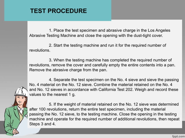 ASTM STANDARDS IN PERFORMING LABORATORY TEST FOR AGGREGATES | PPT ...
