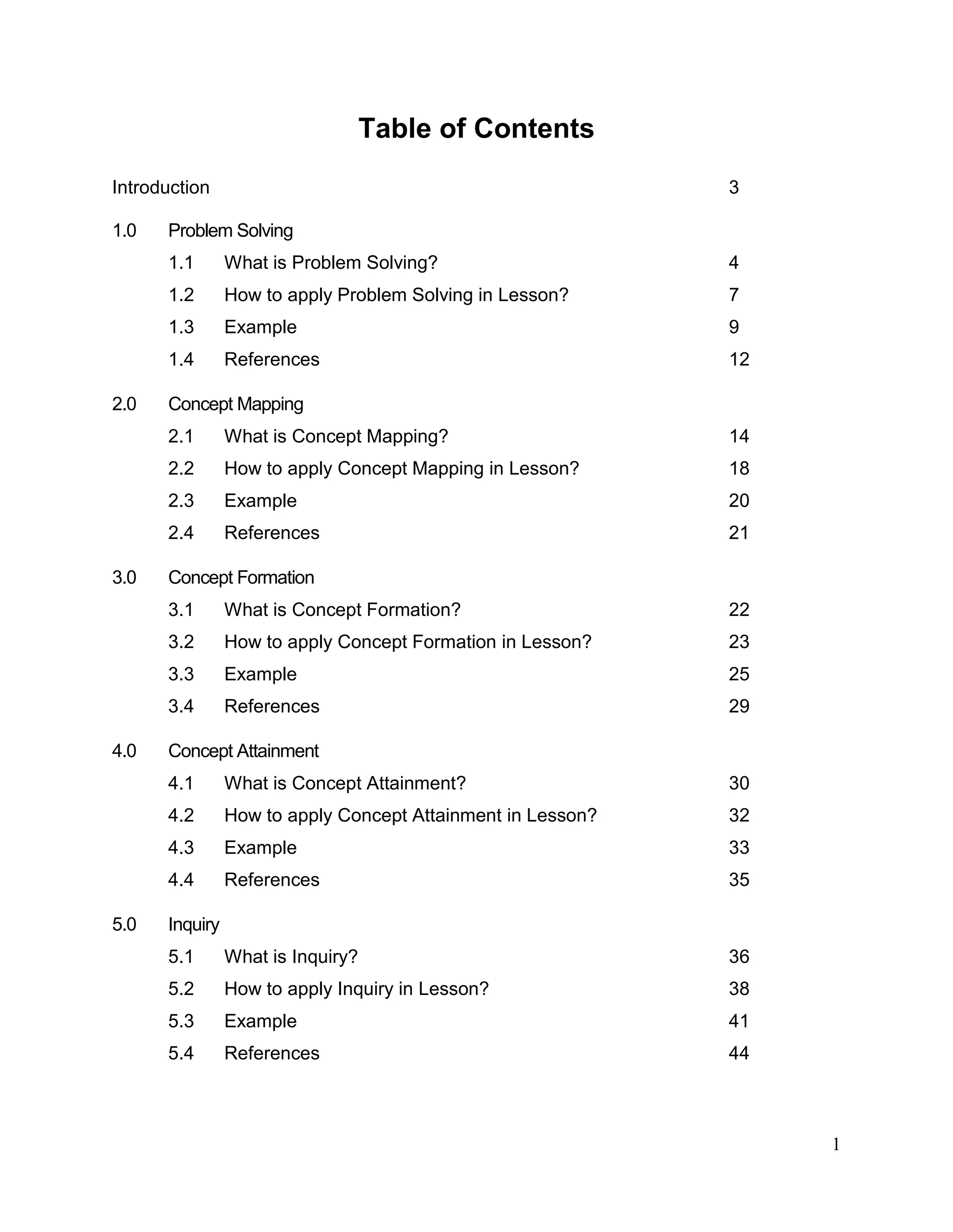 Instructional Strategies: Indirect Instruction in your lessons | PDF