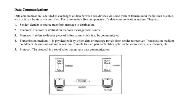 Data flow, networking | PPTX | Computer Networking | Computing