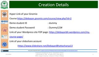 Assignment 2 debayan bhattacharya submission | PPT