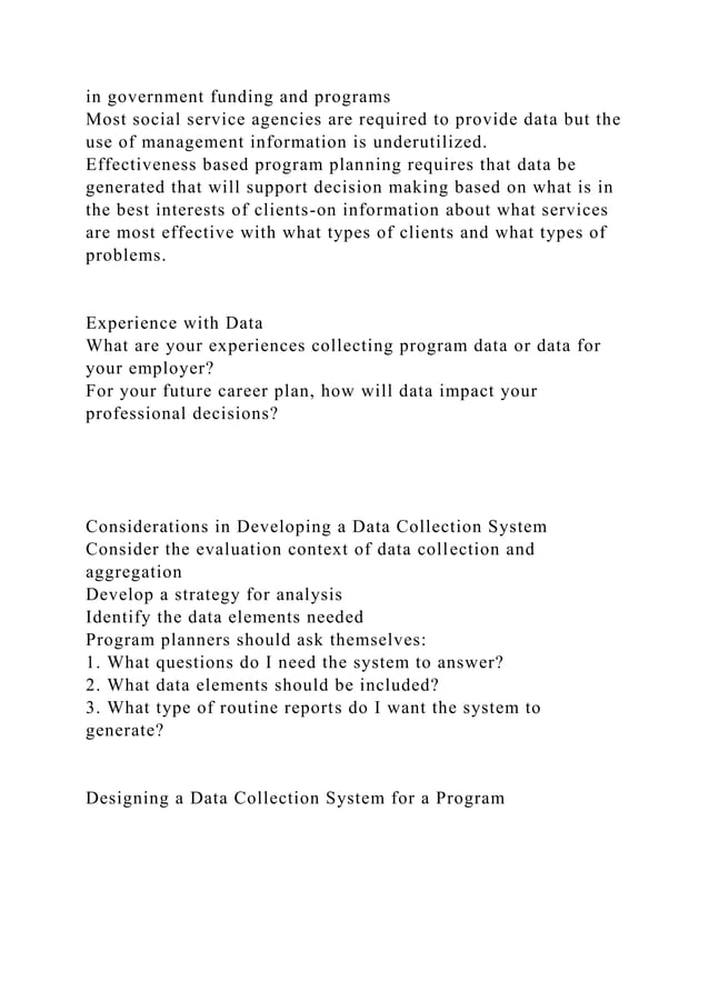 Assignment 2 Designing a Training ProgramDue Week 8 and worth 3.docx ...