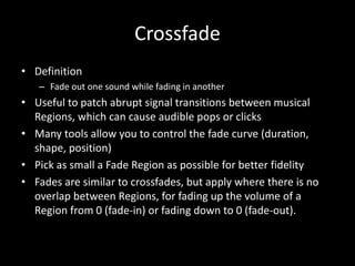 Music Production @Coursera: Assignment 2: Common Editing functions in ...