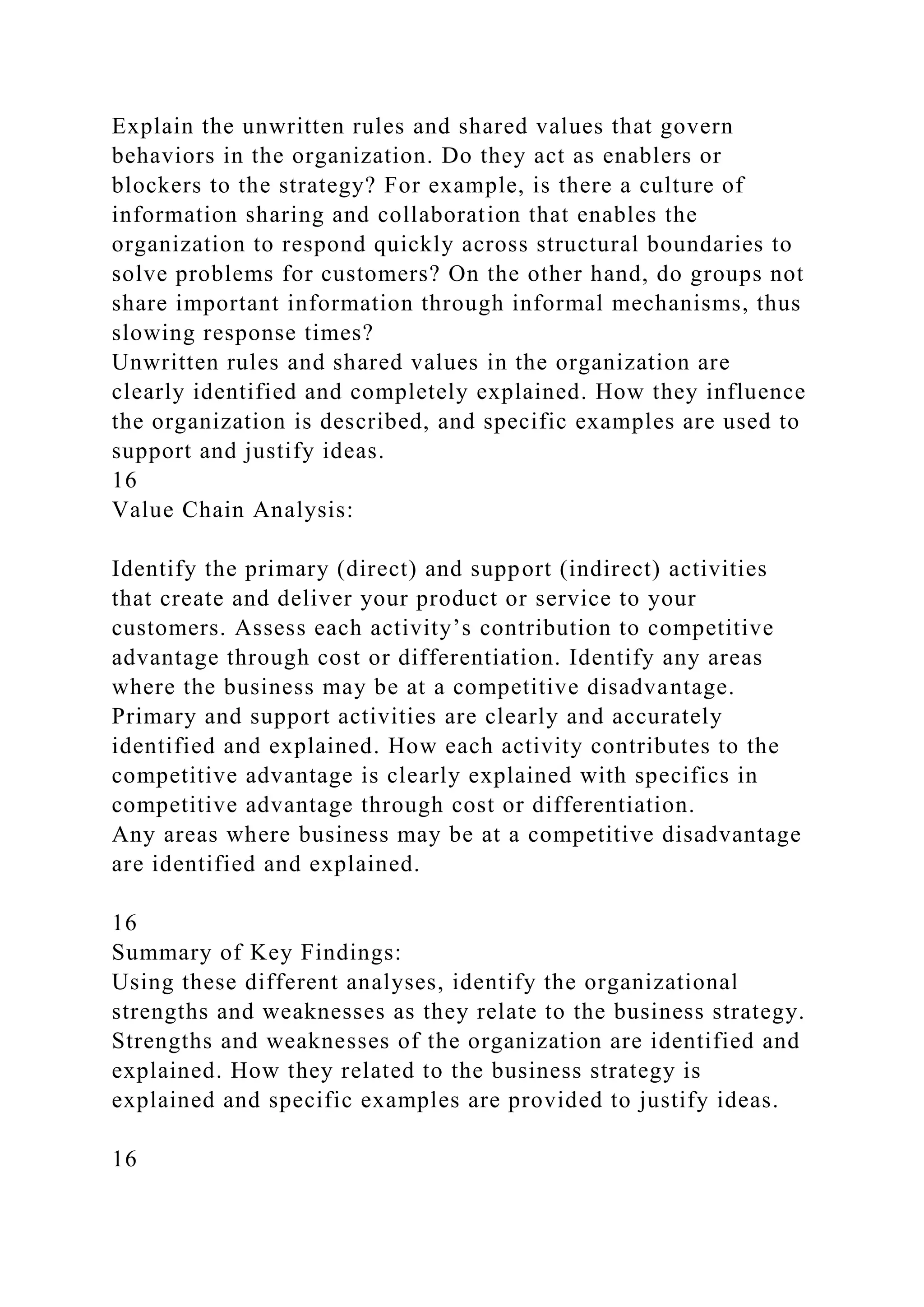 Assignment 2 Internal Environmental ScanOrganizational Assessment.docx