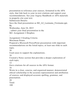 Assignment 2 Library Research—Training Police RecruitsChief Drape.docx