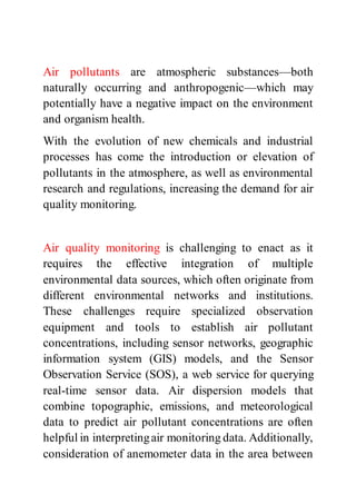 Polluted sample collection and preservation | DOCX