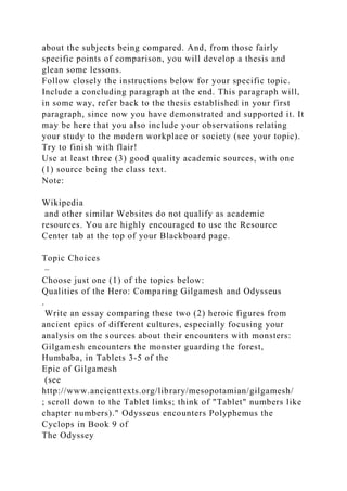 Assignment 2 Project Paper – Comparative EssayDue Week 4 and .docx