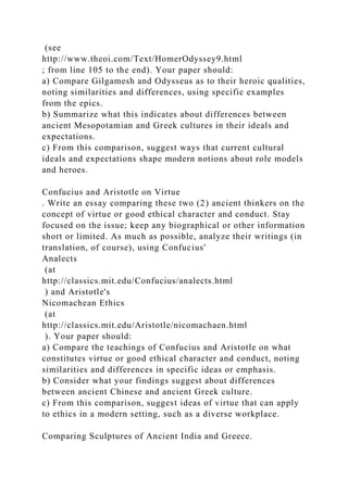 Assignment 2 Project Paper – Comparative EssayDue Week 4 and .docx