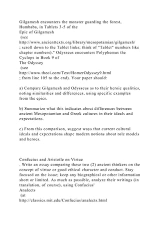 Assignment 2 Project Paper – Comparative EssayDue Week 8 an.docx